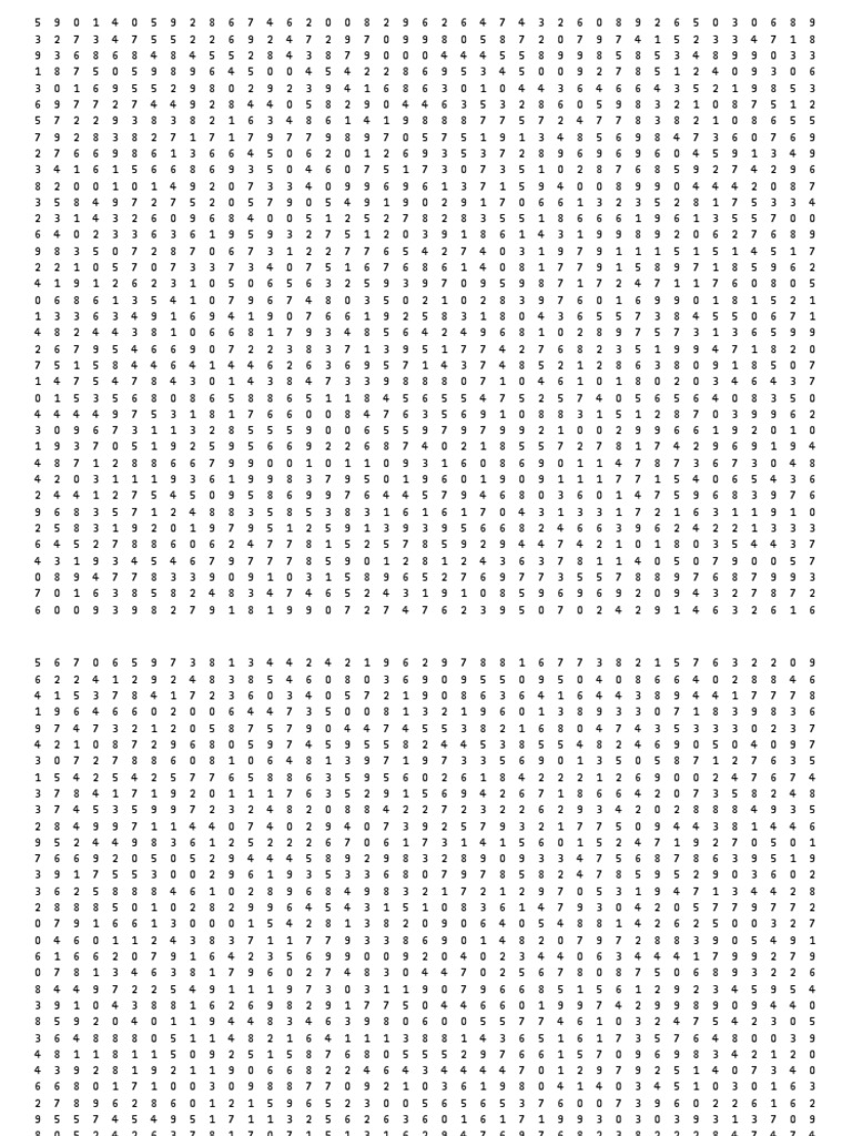 Test de Kraepelin et Pauli en PDF | PDF