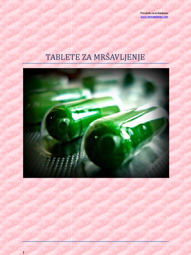 Tablete Za Mrsavljenje | PDF