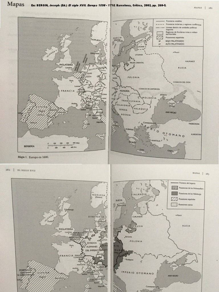 Mapas - Europa Siglo Xvii | PDF