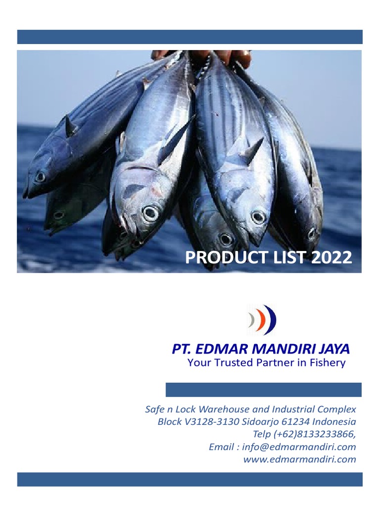Booklet Edmar 2022 - Local Fish - Untuk Lokal Nyonya Siap Print | PDF ...