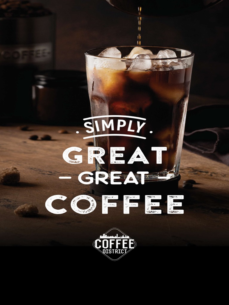 Coffee District - Menu Digital | PDF