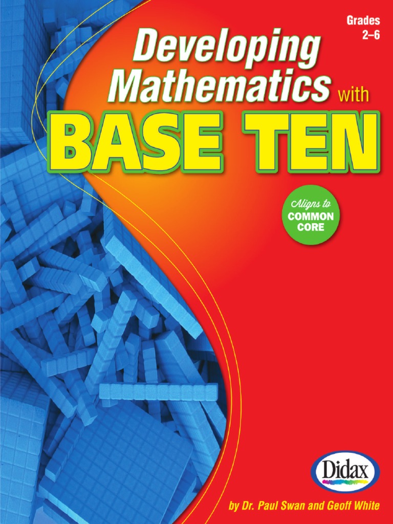 Developing Mathematics With Base Ten-Gr 2-5 | PDF | Teachers ...