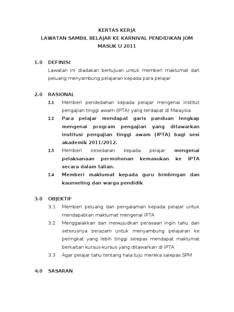 Kertas Kerja Mitc | PDF
