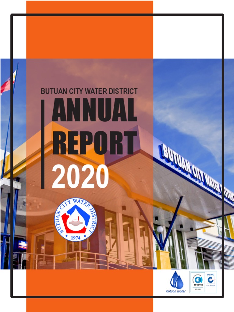BCWD 2020 Annual Report | PDF | Water Purification | Water
