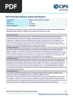 CIPS MER Assessment Candidate Guide Incl Appendices | PDF | Procurement ...