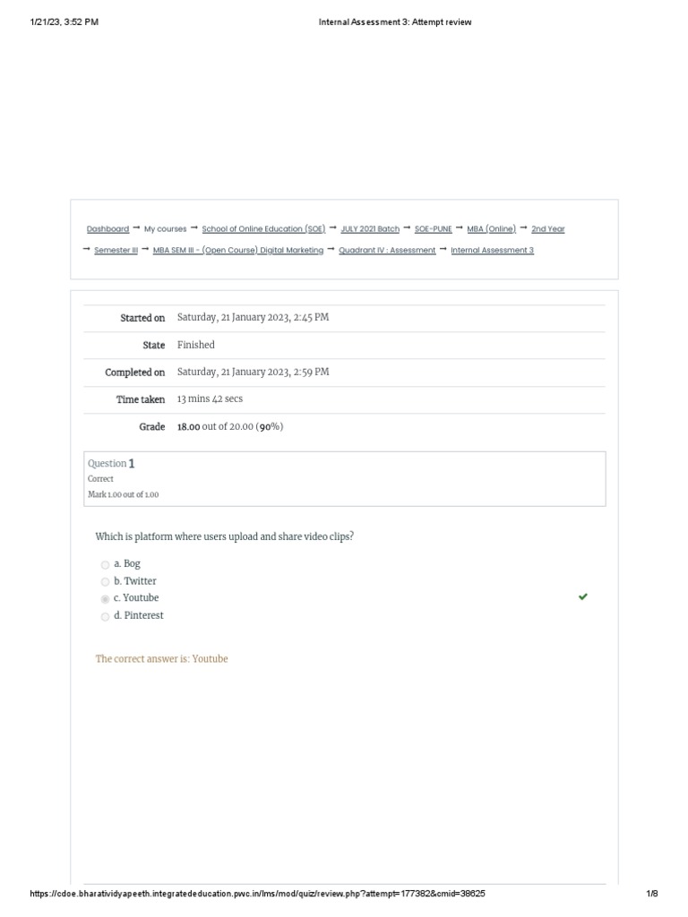 Digital Marketing Assessment 3 Pdf Customer Relationship Management