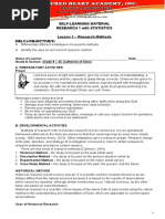 Chapter 3 Quantitative Research Methodology | PDF | Sampling ...
