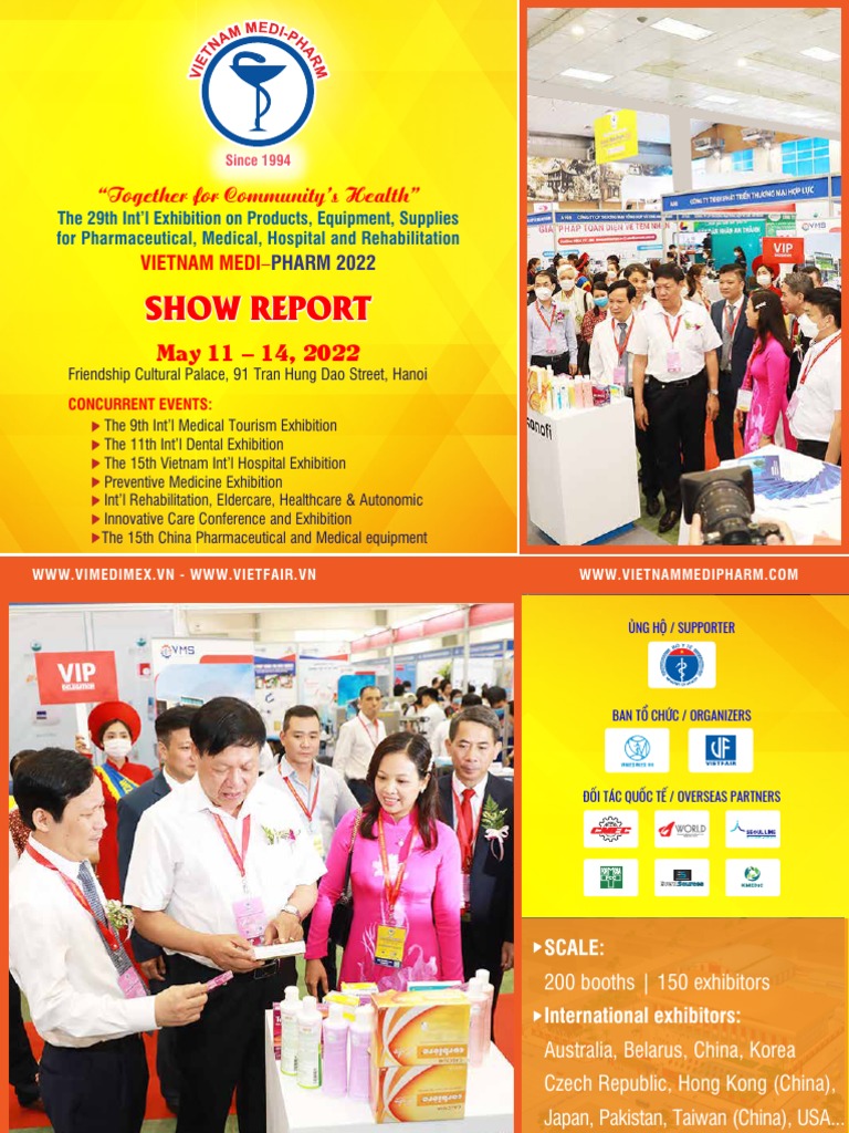 Post Show Report - Vietnam Medi-Pharm 2023 | PDF | Medicine | Vietnam