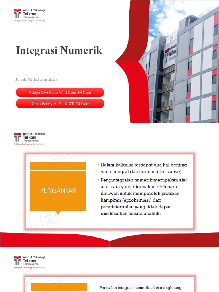Materi 8 Integrasi Numerik | PDF