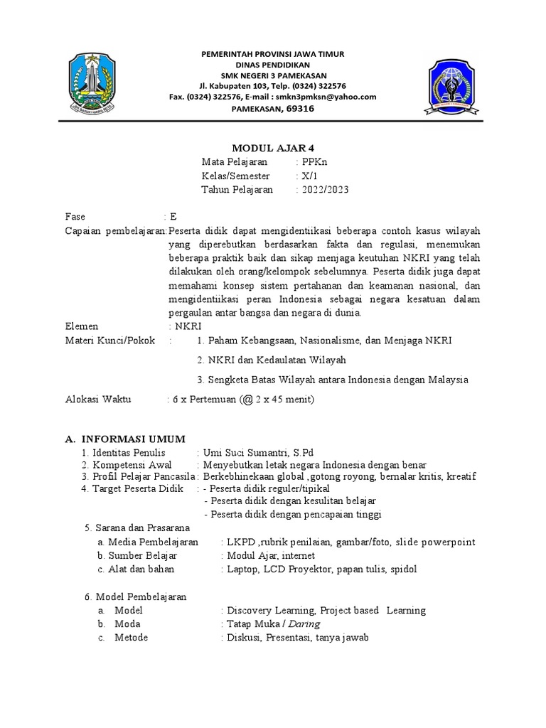 MODUL 4 umi (1) | PDF
