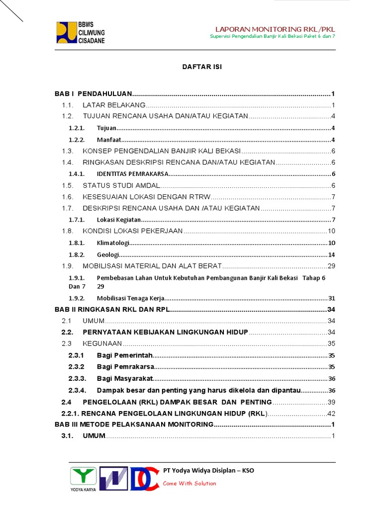 Laporan RKL RPL Triwulan 4 | PDF