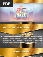 Powerpoint Presentation of Safe Spaces Act RA 11313 | PDF | Sexual ...