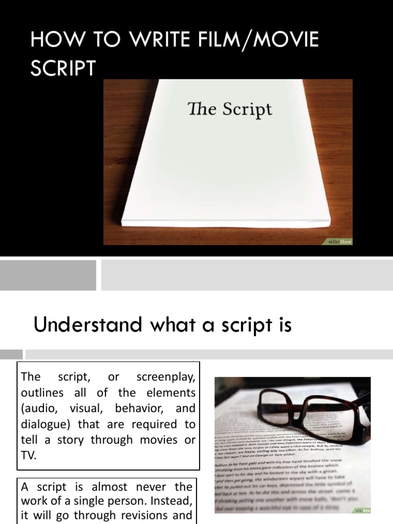 How To Write Film | PDF | Screenplay | Screenwriting