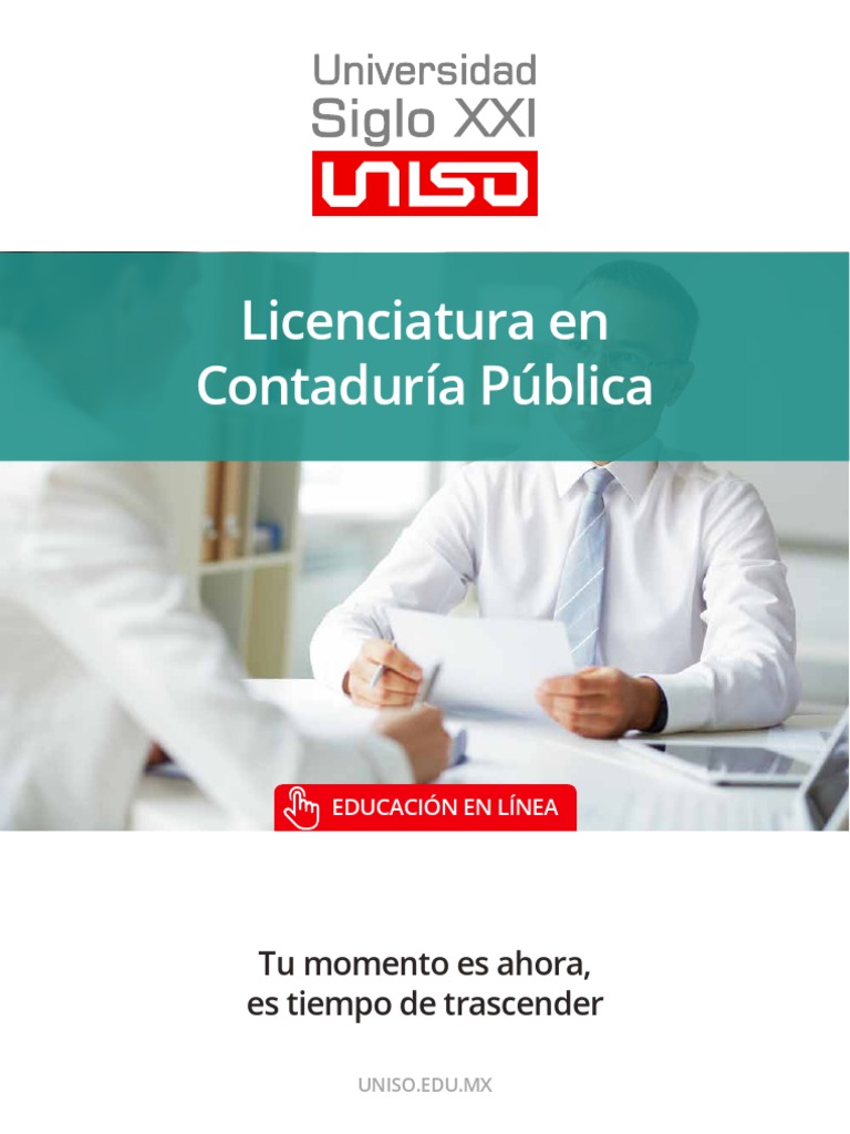 Lic Contaduria Publica Uniso EnLinea | PDF | Contabilidad | Contador