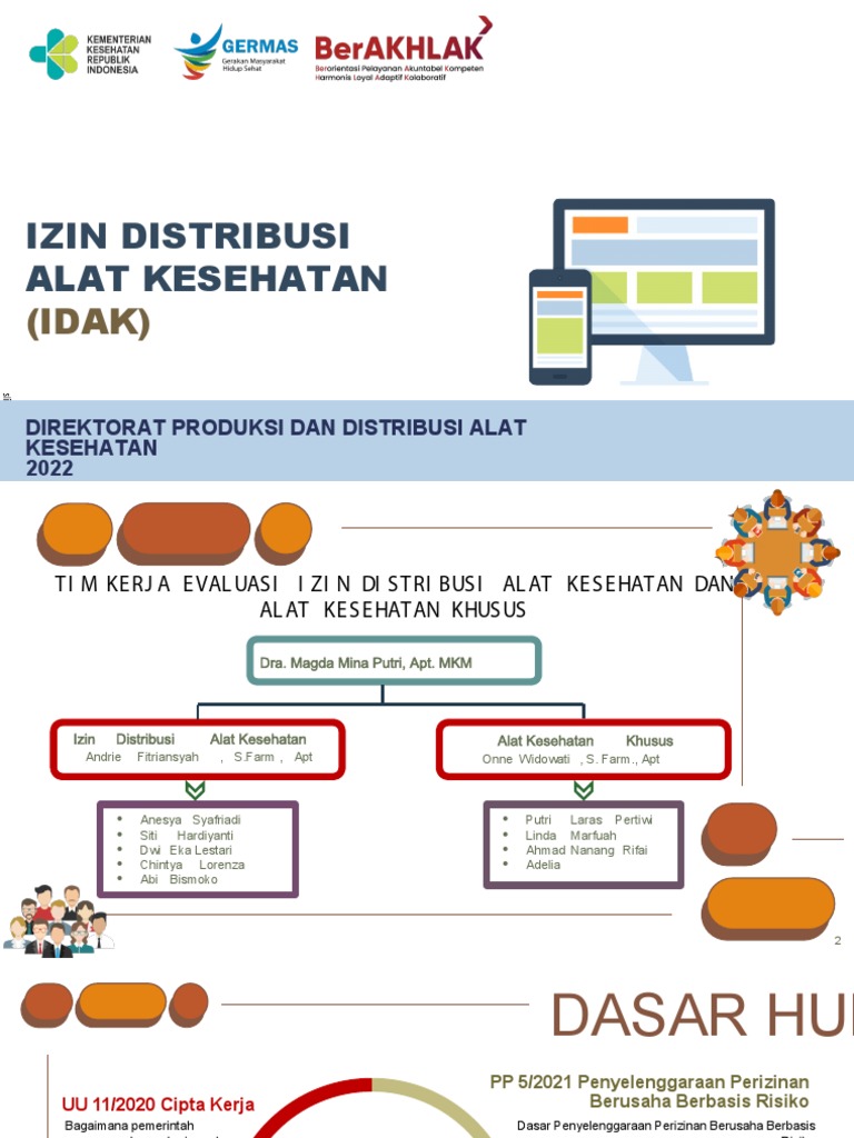 Izin Distribusi Alat Kesehatan (IDAK) | PDF