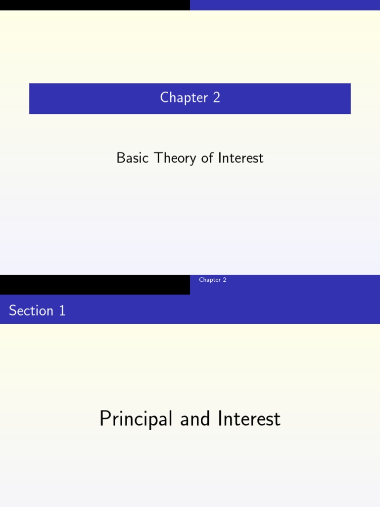 CH 2 | PDF | Interest | Internal Rate Of Return