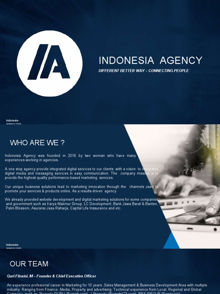 Media Profile At Indonesia Agency Autosaved Pdf Mass Media