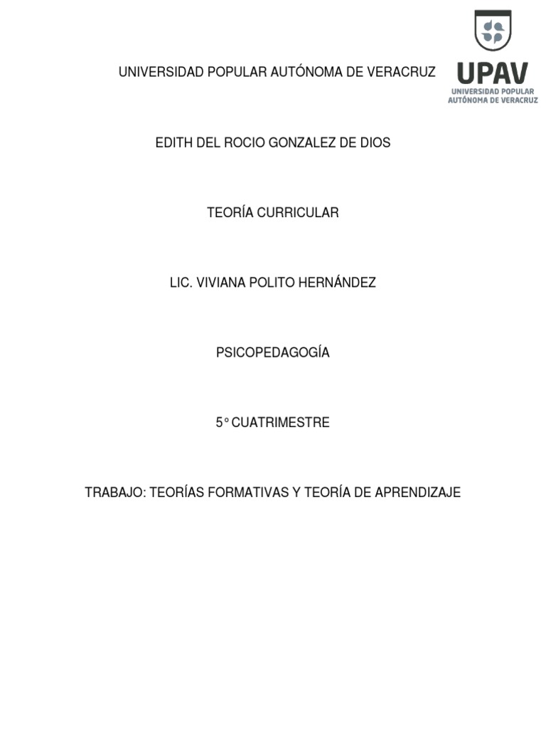 Doña Chío | PDF | Aprendizaje | Constructivismo (filosofía de la educación)