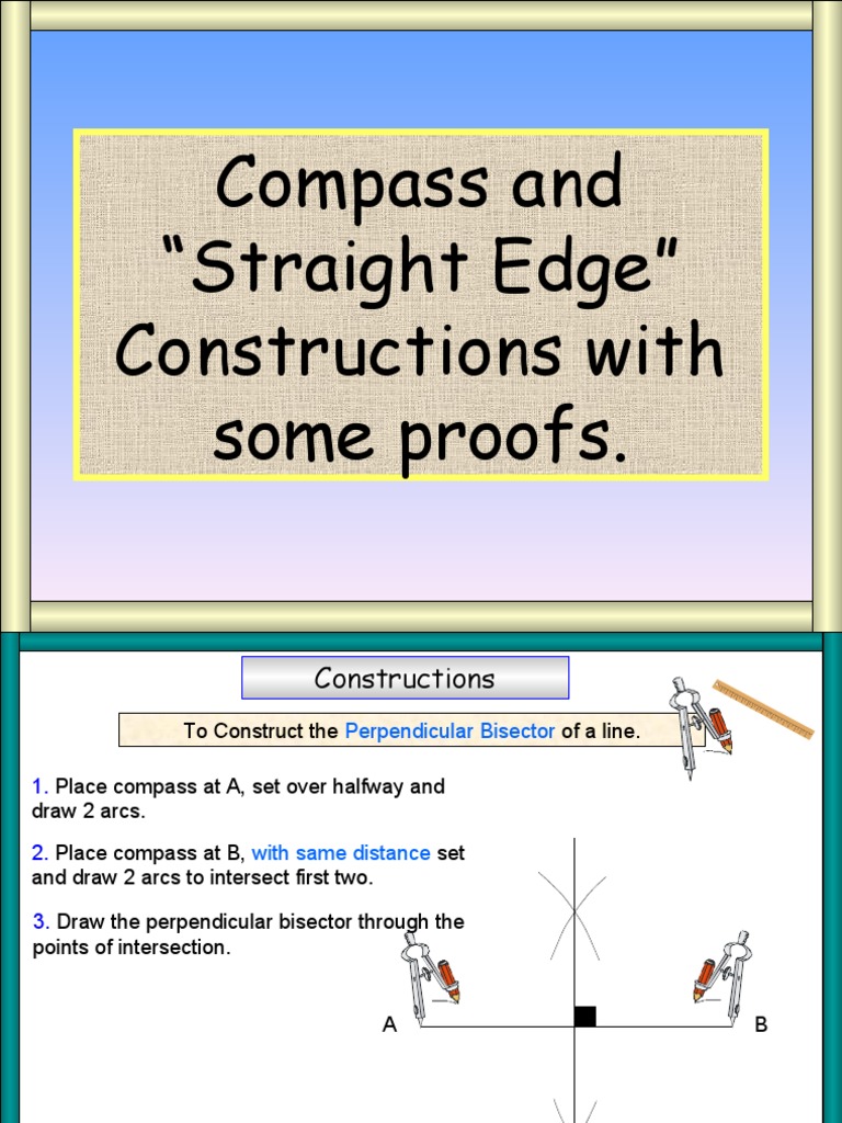 Constructions | PDF | Classical Geometry | Euclidean Geometry