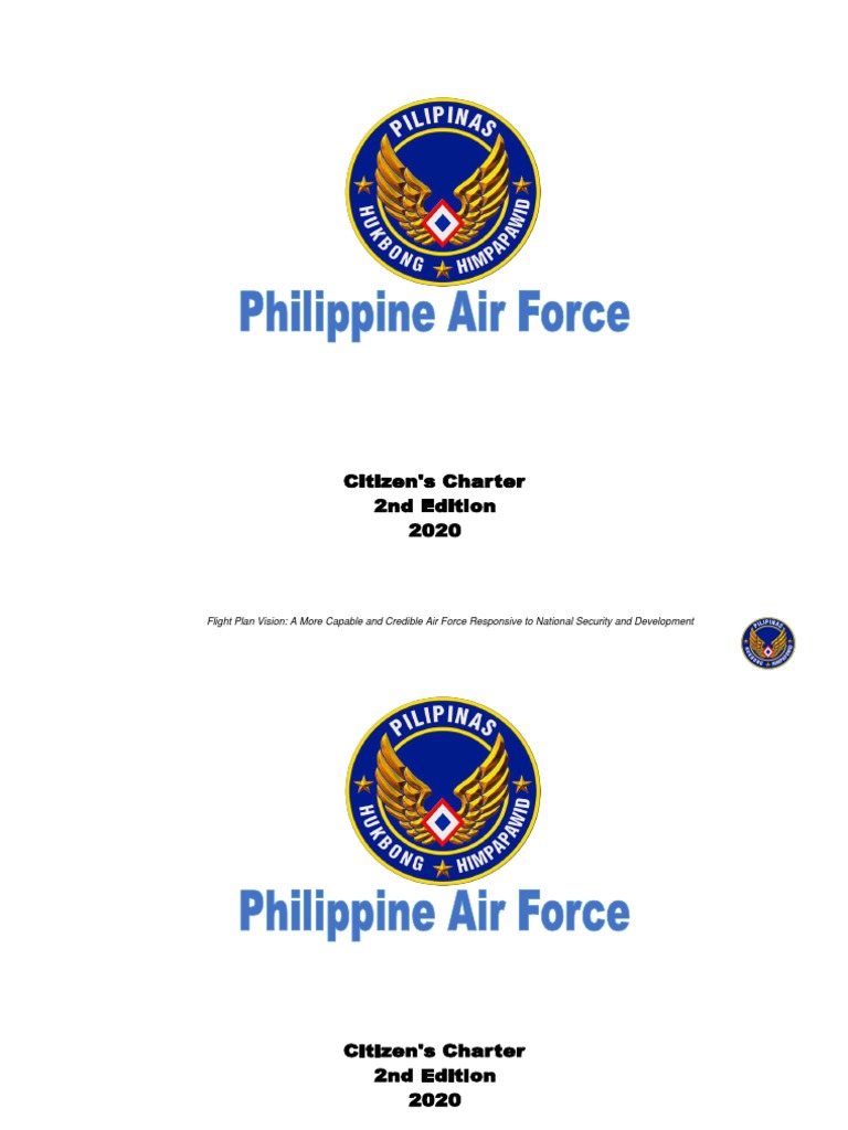 2020 Citizen's Charter Updated in PAF Website | PDF | Recruitment | Authentication