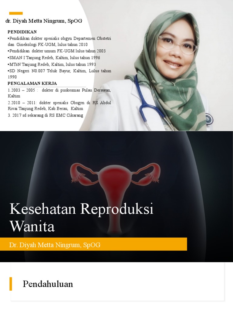 Kesehatan Reproduksi Wanita | PDF