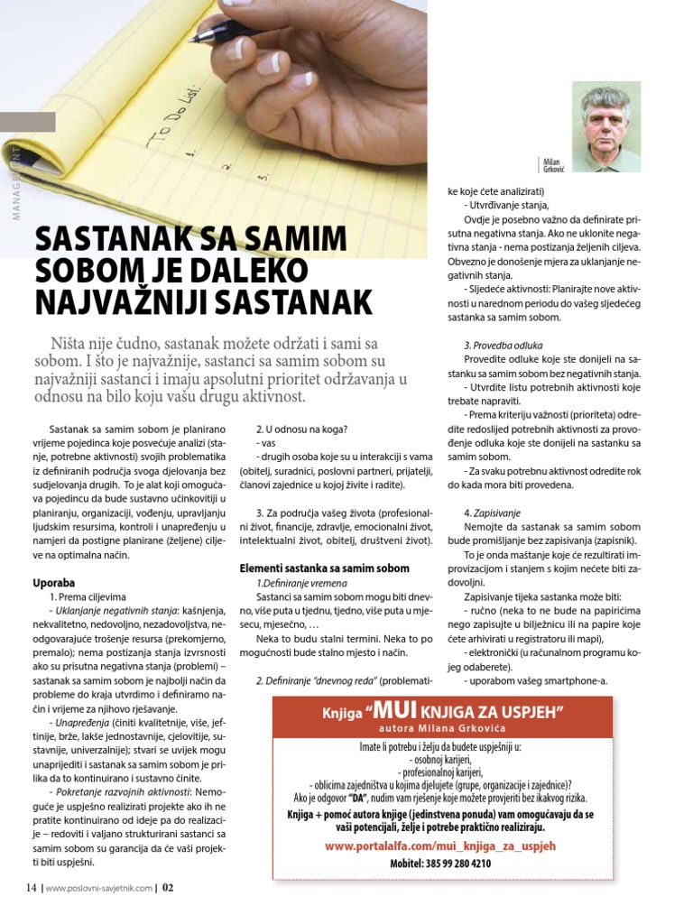 Sastanak Sa Samim Sobom - A | PDF