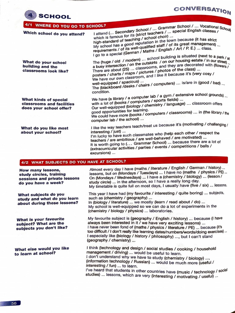 Speaking 4 School | Download Free PDF | Schools | Classroom