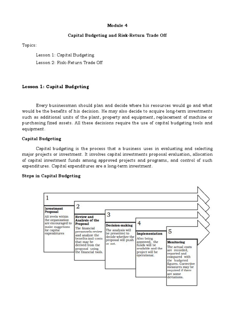Business Finance For Video Module 4 | PDF | Net Present Value | Capital ...