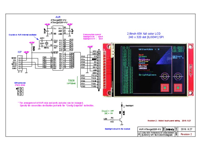 ILI9341 SPI Circuit Diagram Guide | PDF | Display Technology ...