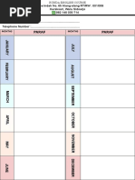 Chart of Seasons and Months Around The World | PDF | Equator | Earth ...