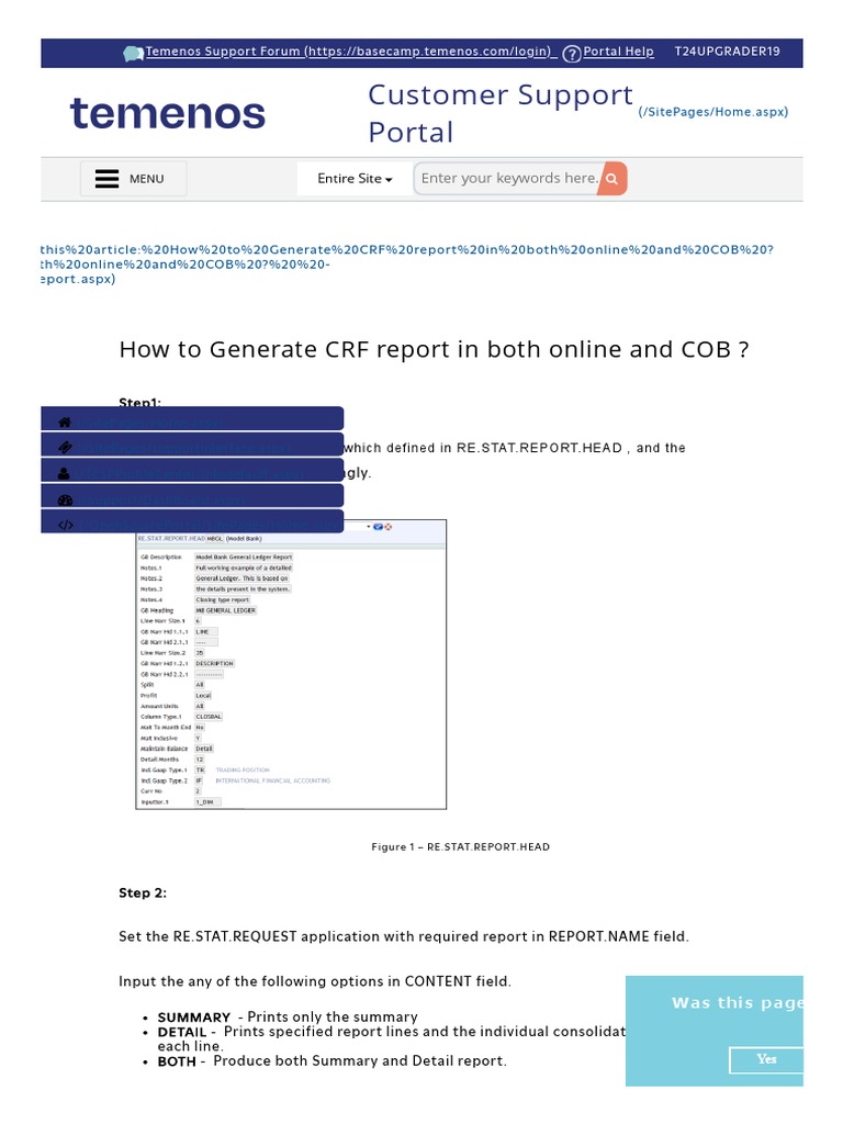 How To Generate CRF Report | PDF | Computer Science | Information ...