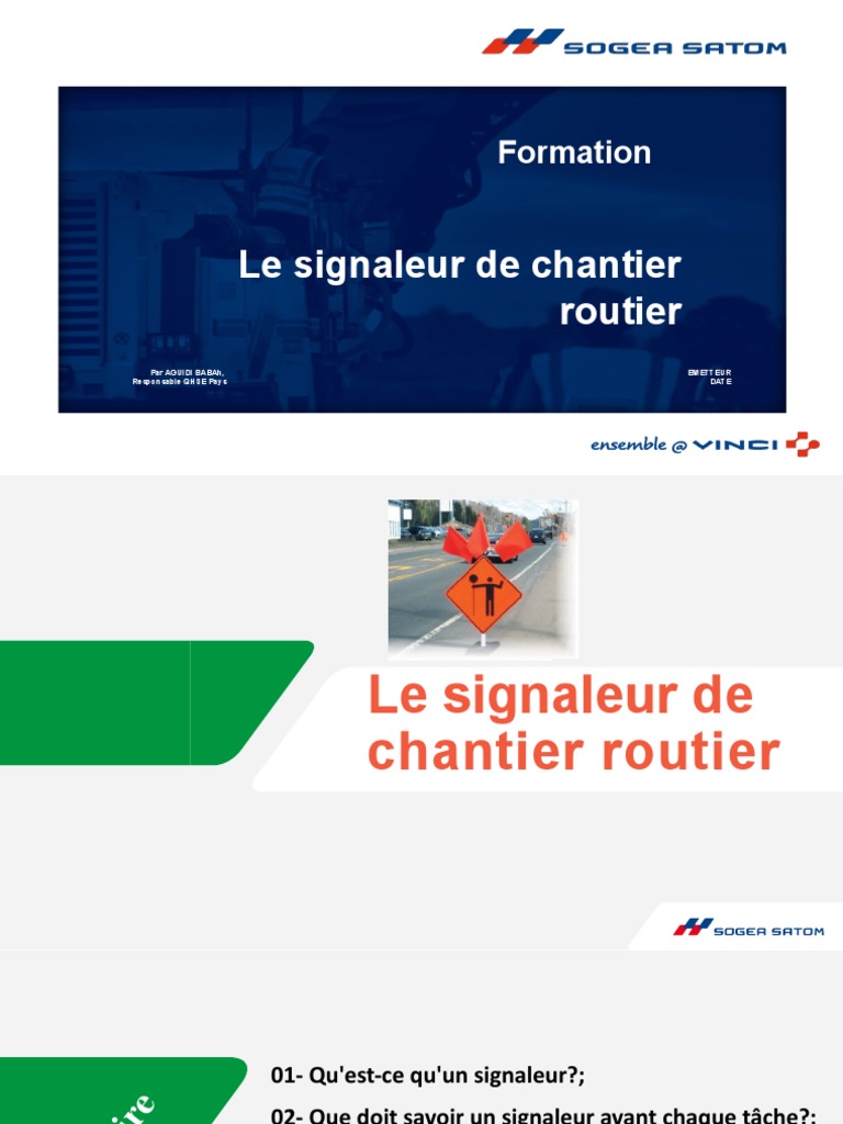 Formation Signaleur | PDF | Véhicules
