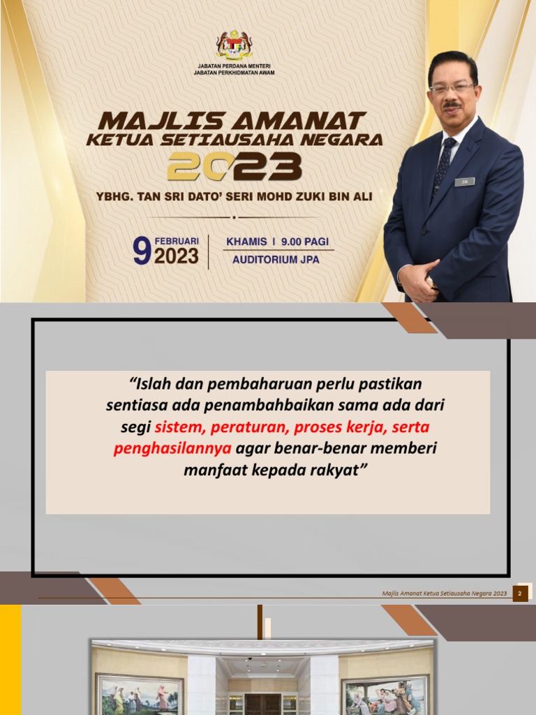 Slide Amanat KSN 09022023 | PDF Slide Amanat KSN 09022023 | PDF