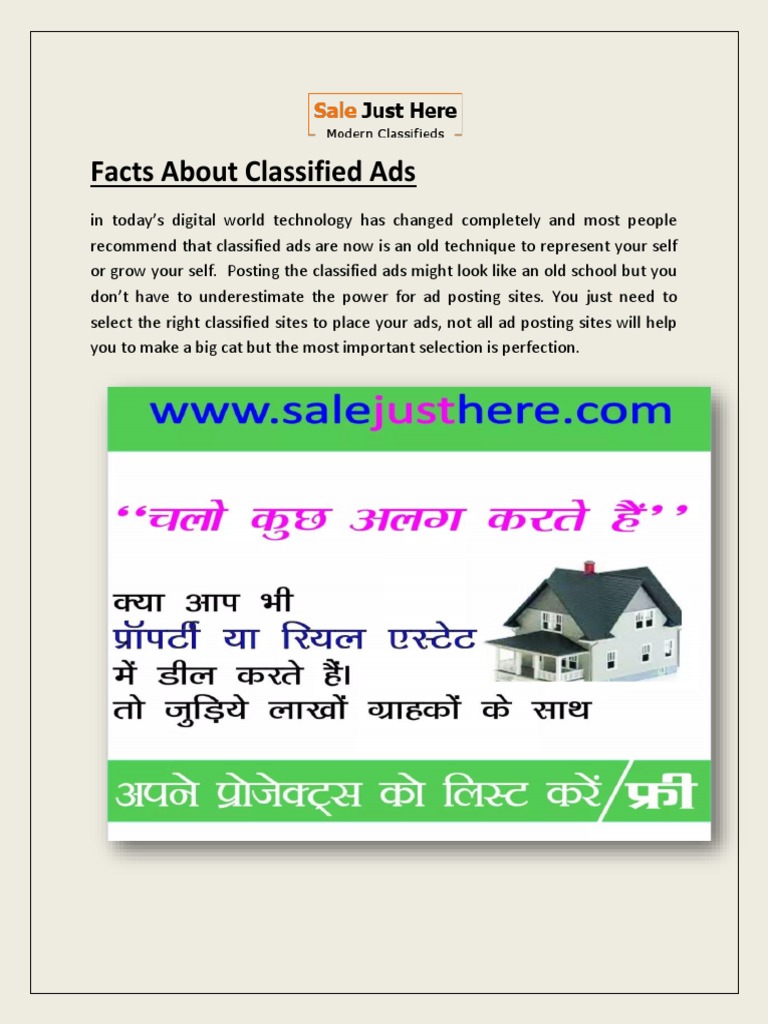 Top 10 Classified Ad Posting Sites | PDF | Career & Growth | Business