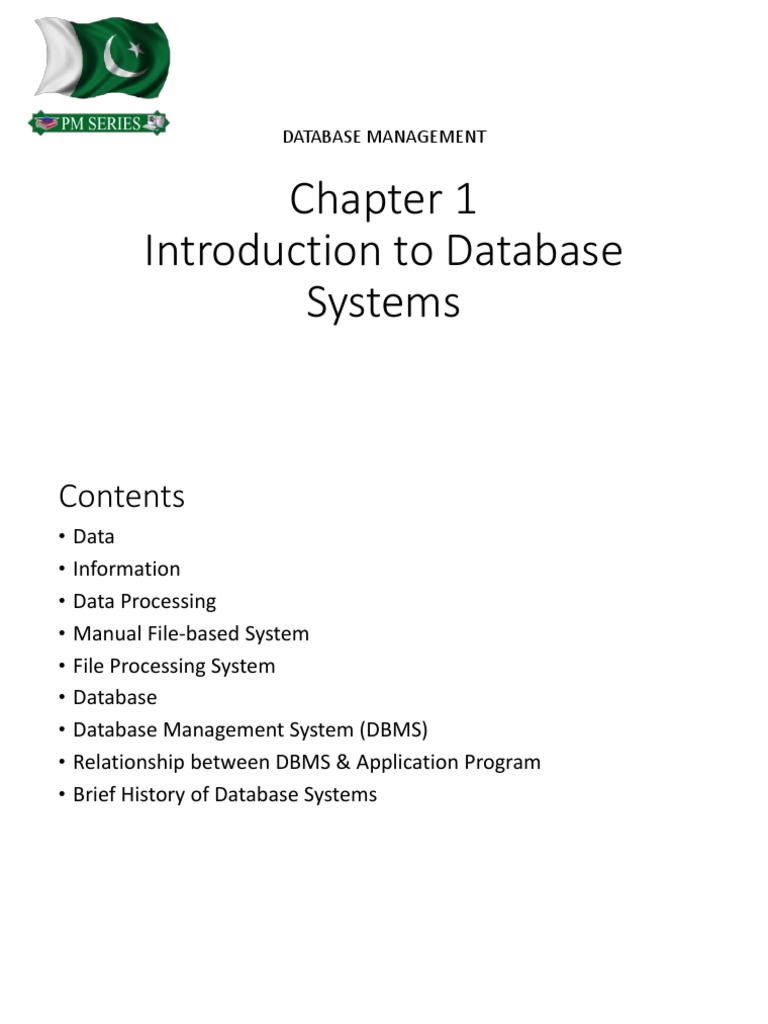 DB01 - Introduction To Database Systems | PDF | Databases | Relational Database