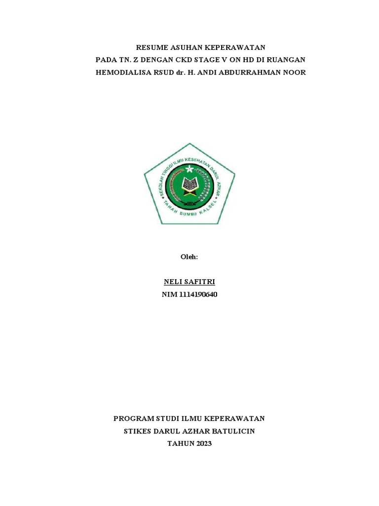 Resume HD 2 Neli | PDF