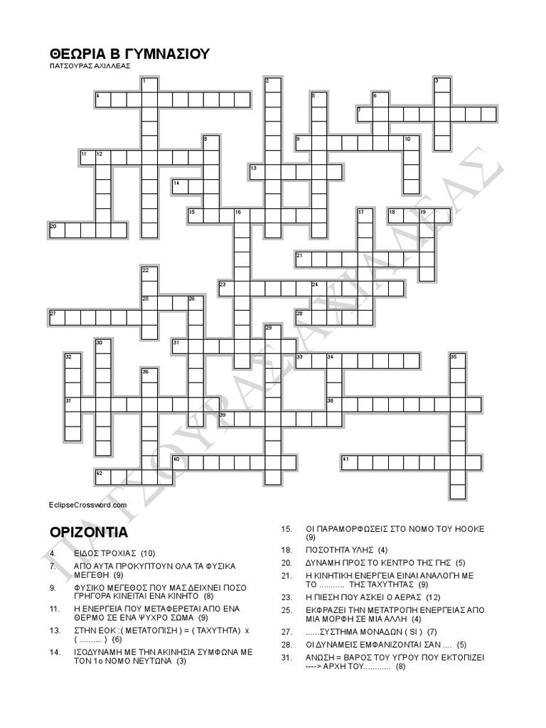 ΘΕΩΡΙΑ Β ΓΥΜΝΑΣΙΟΥ | PDF