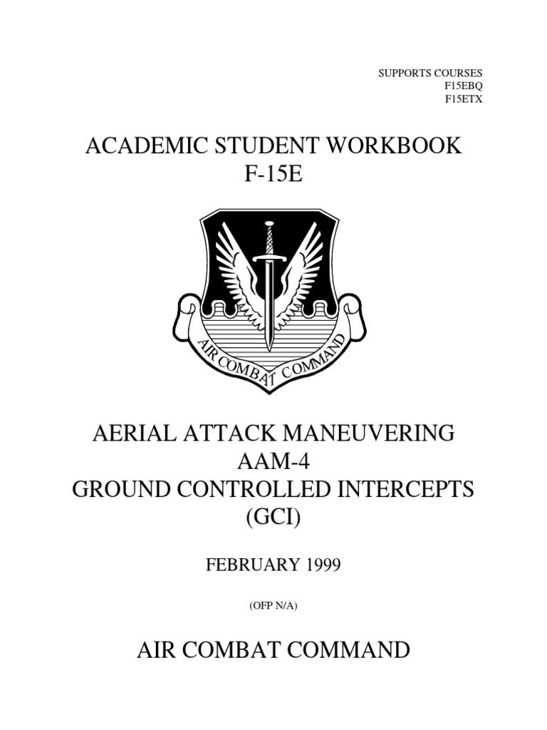 AAM-4 Ground Controlled Intercepts | PDF | Radar | Fighter Aircraft
