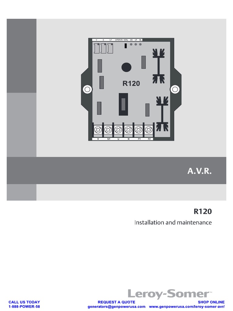 R120 Manual | PDF