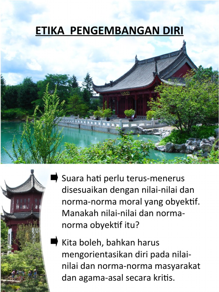 Etika Pengembangan Diri | PDF