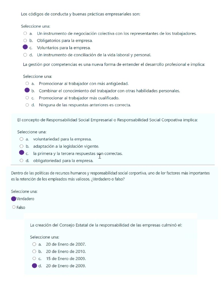 Examen Test Tema 2 RCB | PDF