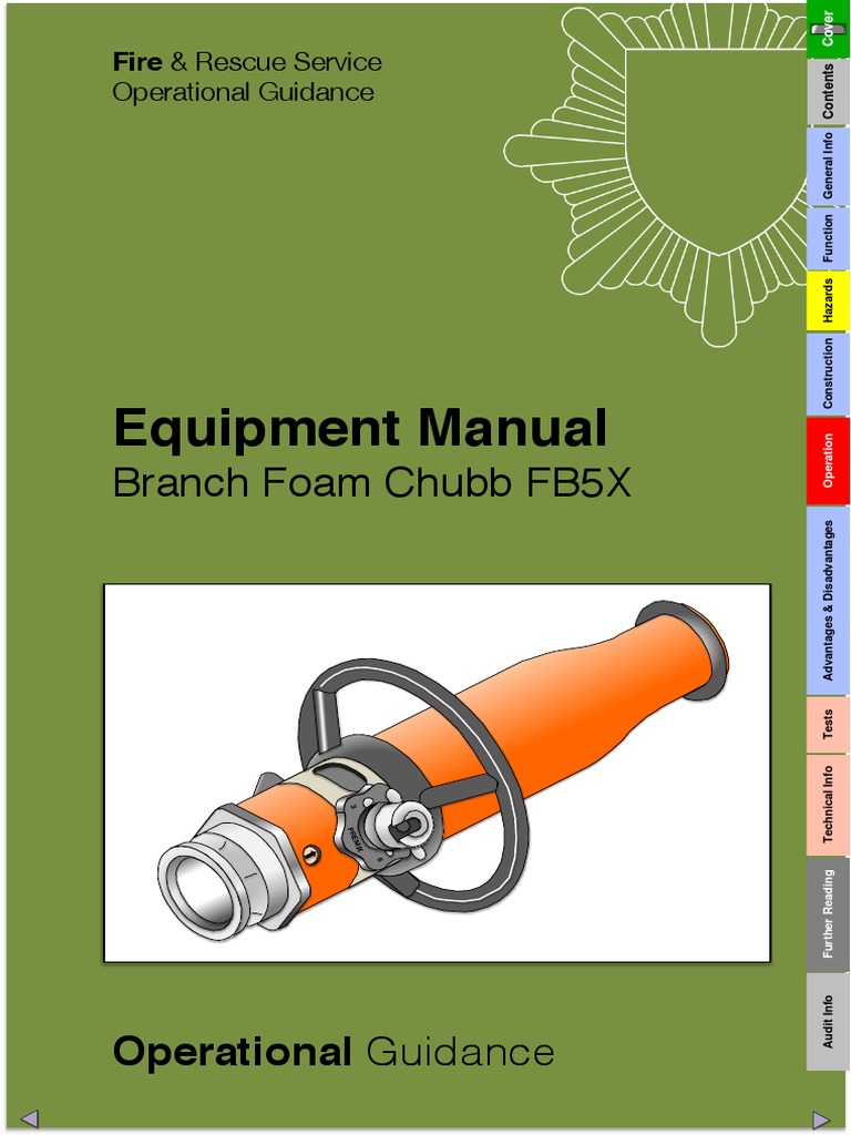 Foam Branch FB5X Generic | PDF | Manufactured Goods | Equipment
