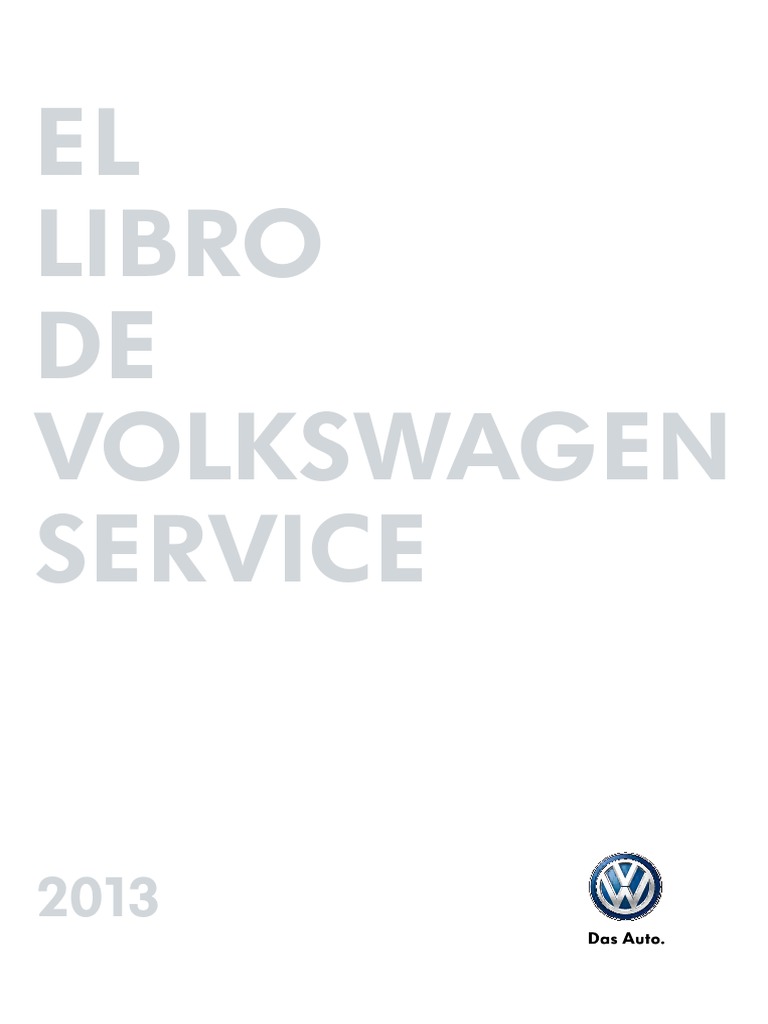 El Libro de Volkswagen Service | Descargar gratis PDF | Volkswagen ...