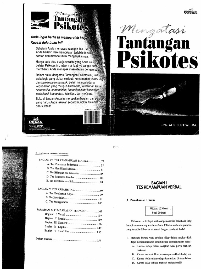 Psikotes | PDF