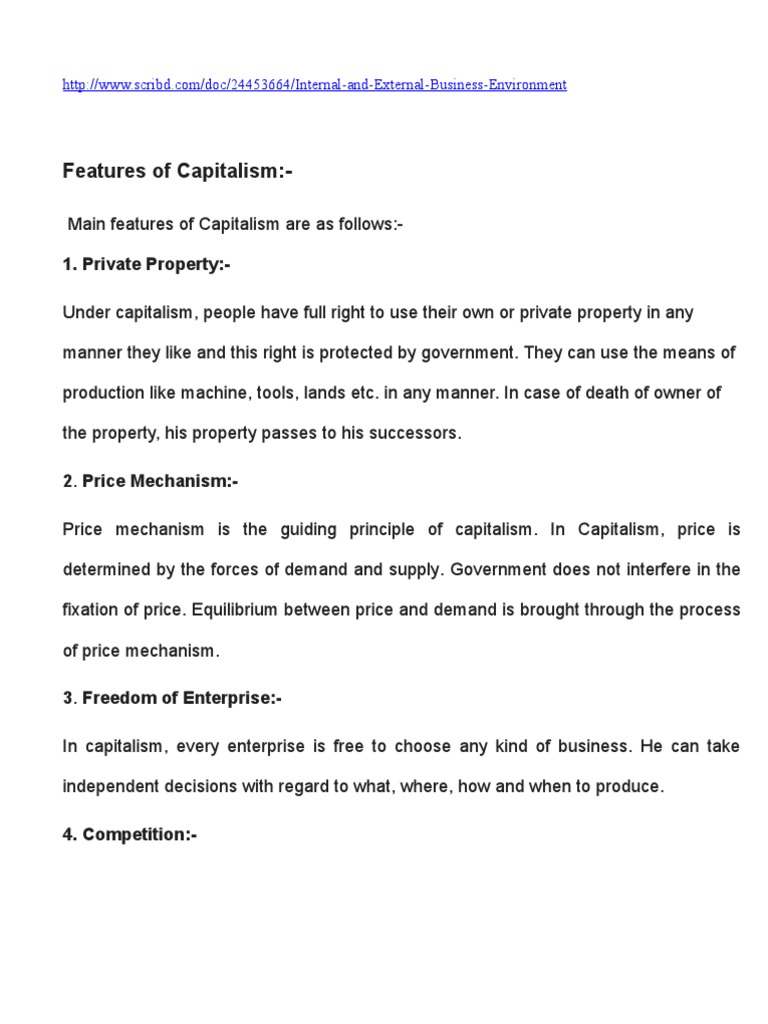 Key Features of Socialism Explained | PDF | Private Property | Capitalism