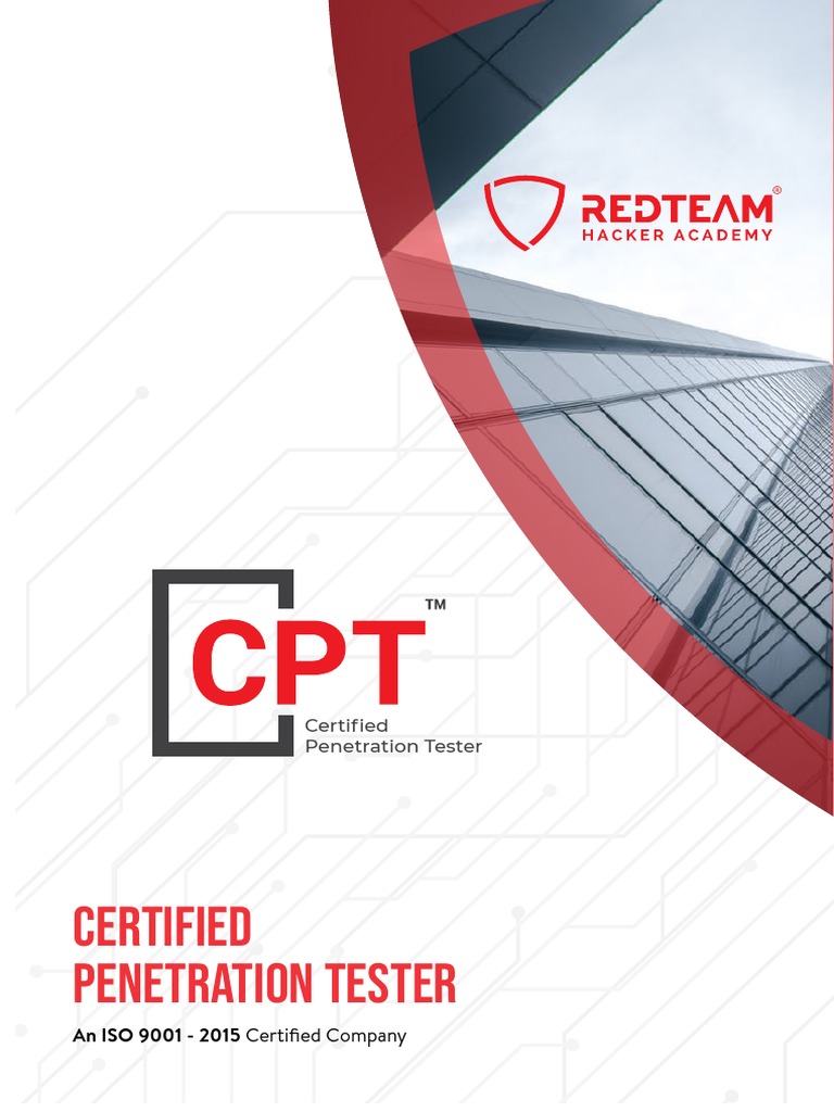 CPT Brochure | PDF | Penetration Test | Security