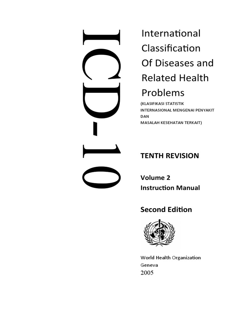 ICD 10 Vol - 2 Bahasa - Indonesia | PDF