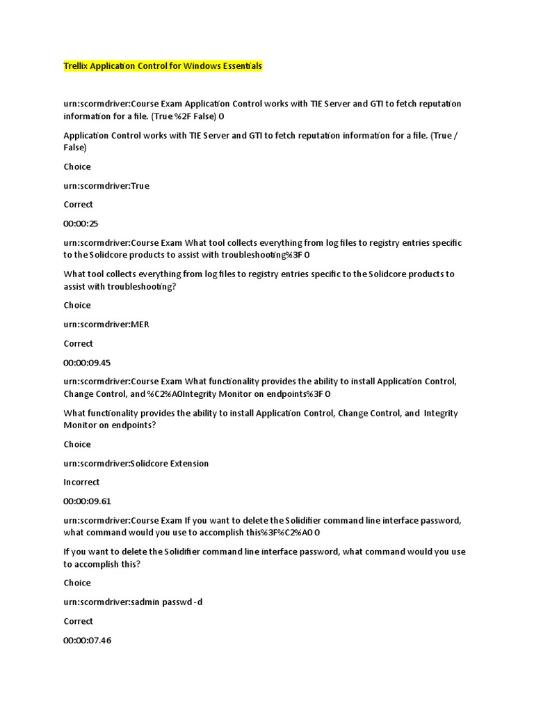 Trellix Application Control For Windows Essentials | PDF | Port (Computer Networking) | Command ...