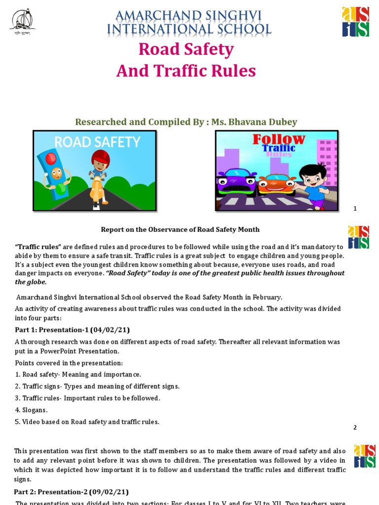 Road Safety | PDF | Road | Traffic