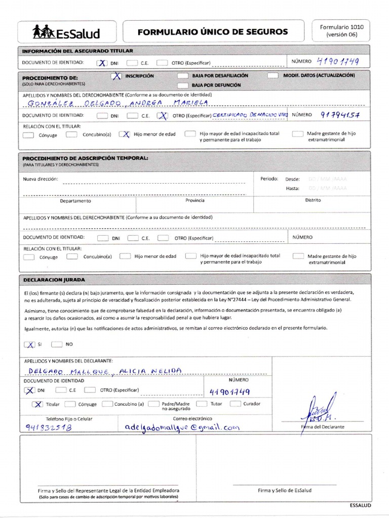 Formulario 1010 y CNV | PDF